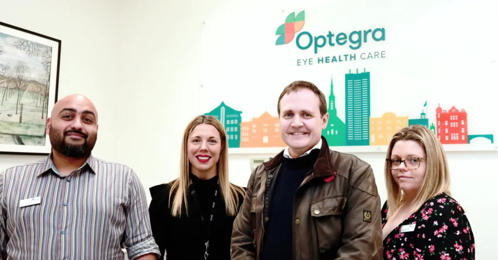 MP Tom Tugendhat Visits New Cataract Eye Clinic In West Malling - Optegra